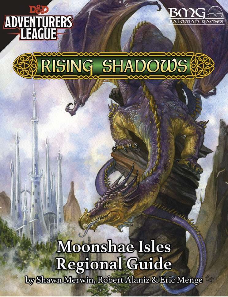 Rising Shadows: Moonshae Isles Regional Guide by Shawn Merwin | Goodreads