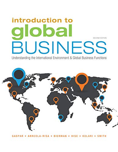 Bundle: Introduction to Global Business: Understanding the ...
