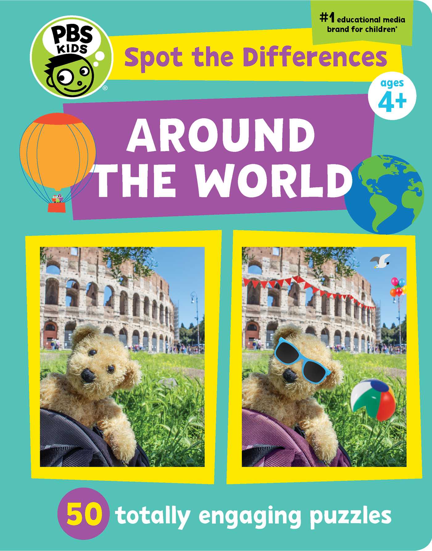 Spot the Differences: Around the World: 50 Totally Engaging Puzzles! by ...
