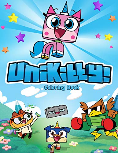 Unikitty Coloring Book: Coloring Book for Kids and Adults by Linda ...