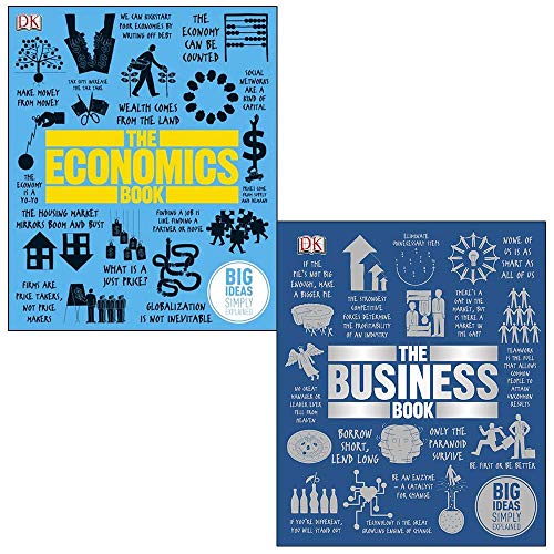 The Economics Book / The Business Book: Big Ideas Simply Explained by ...