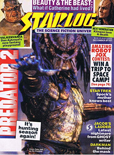 Starlog Magazine The Sci Fi Comics: December 1990 by David Hutchison ...