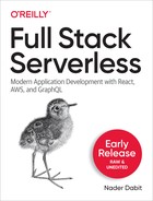 Full Stack Serverless by Nader Dabit | Goodreads