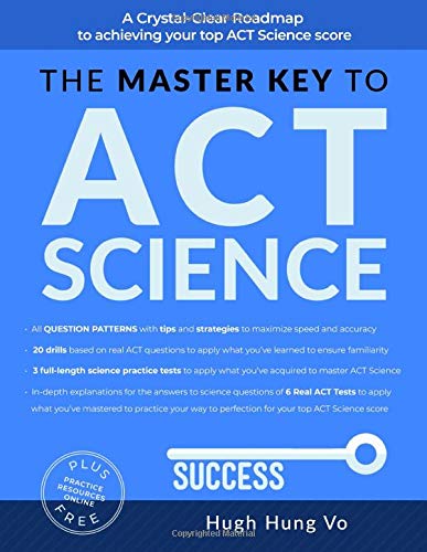 THE MASTER KEY TO ACT SCIENCE: A crystal-clear roadmap to achieving ...