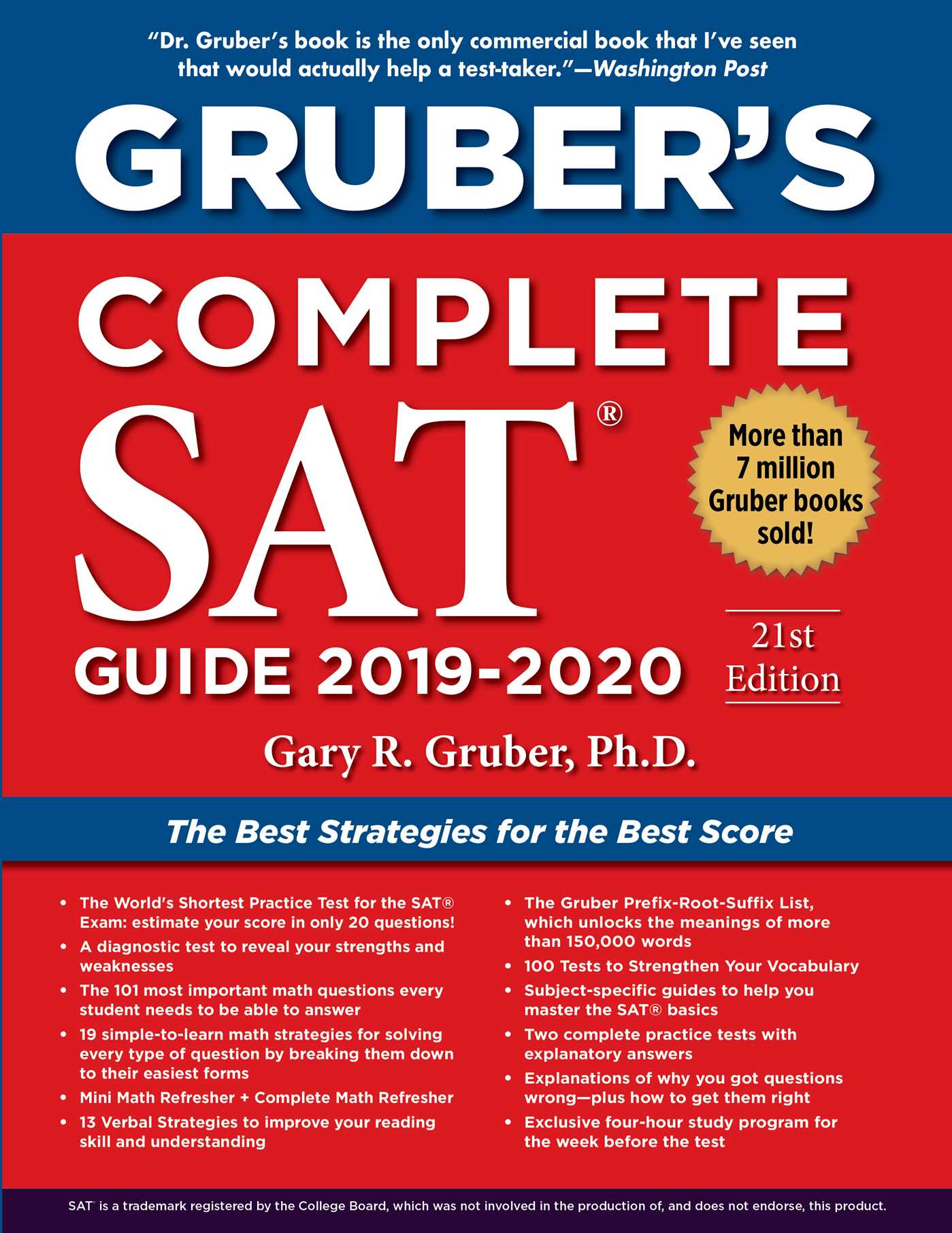 Gruber's Complete SAT Guide 2019-2020 by Gary R. Gruber | Goodreads