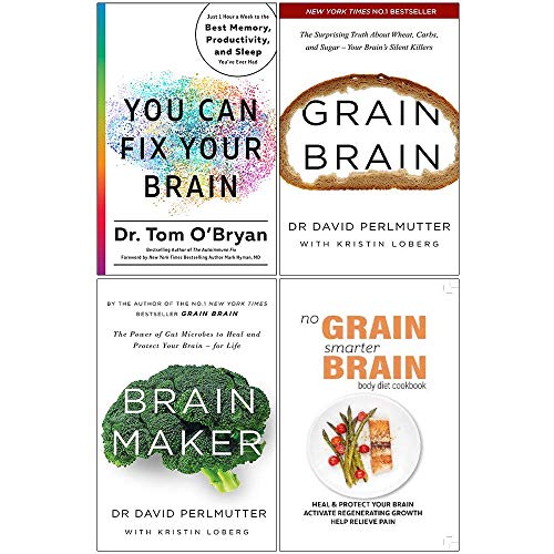 You Can Fix Your Brain [Hardcover], Grain Brain, Brain Maker, No Grain ...