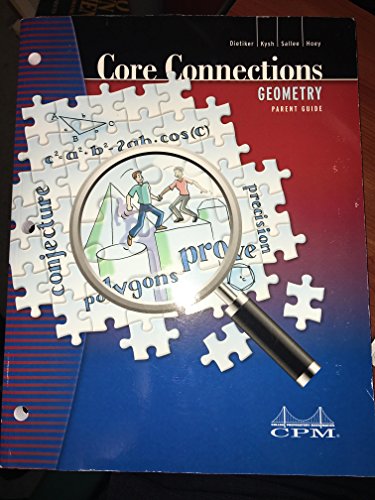 Core Connections Geometry Parent Guide with Extra Practice by Kysh ...