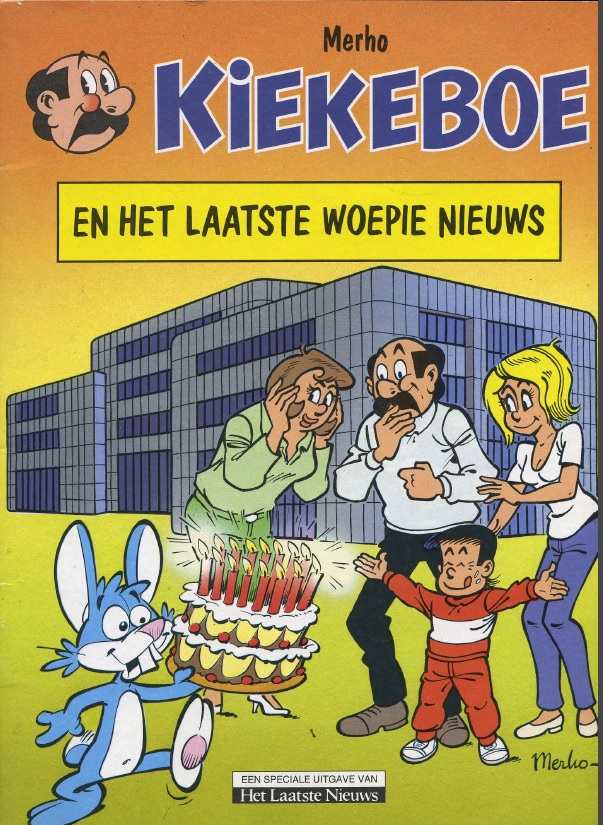 Kiekeboe en het laatste Woepie nieuws by Merho | Goodreads