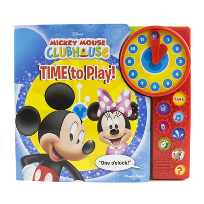 Disney Mickey Mouse Clubhouse - Time to Play! Learn to Tell Time Sound ...