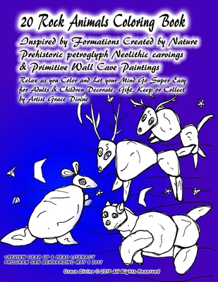 20 Rock Animals Coloring Book Inspired by Formations Created by Nature ...