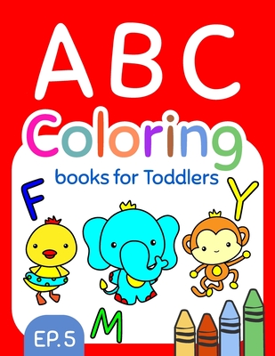 ABC Coloring Books for Toddlers EP.5: A to Z coloring sheets, JUMBO ...