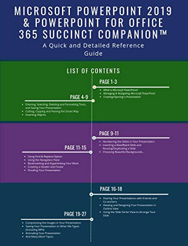 Microsoft PowerPoint 2019 & PowerPoint for Office 365 Succinct ...