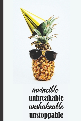 Invincible Unbreakable Unshakeable Unstoppable: Cute Party Pineapple ...