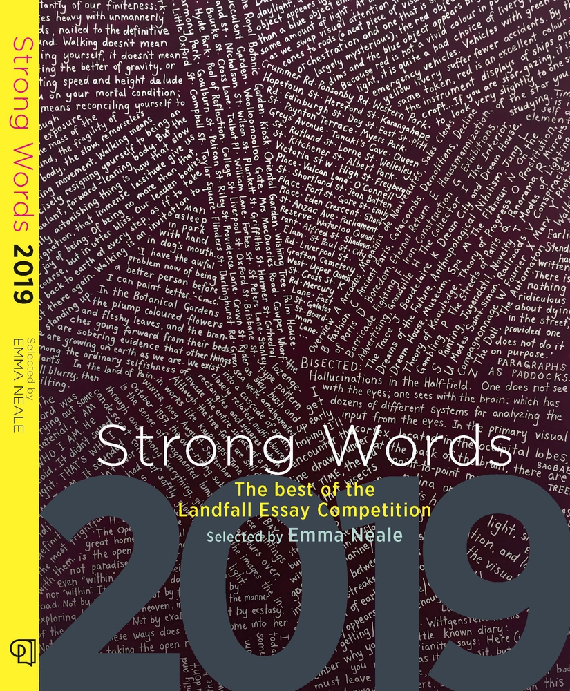 Strong Words: The Best of the Landfall Essay Competition by Emma Neale ...