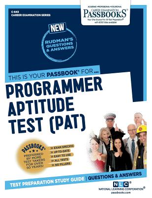 Programmer Aptitude Test (PAT) by National Learning Corporation | Goodreads