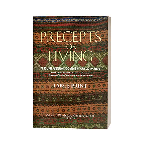 Precepts For Living: The UMI Annual Bible Commentary 2019-2020 by ...