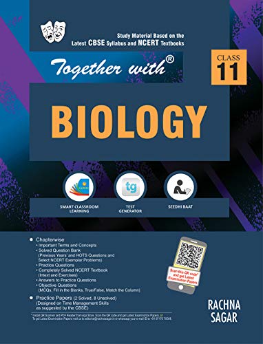 Together with Biology Study Material for Class 11 by Rachna Sagar ...