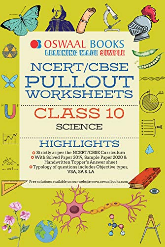 Oswaal NCERT & CBSE Pullout Worksheets Class 10 Science by Oswaal ...