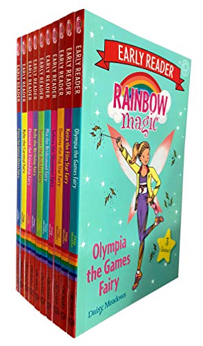 Rainbow Magic Early Reader Collection 10 Books Set by Daisy Meadows ...