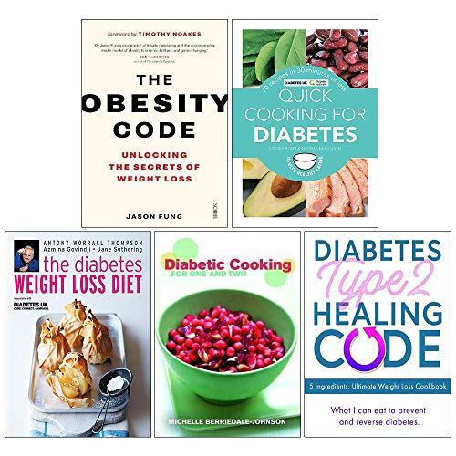 The Obesity Code, Quick Cooking For Diabetes, The Diabetes Weight Loss ...