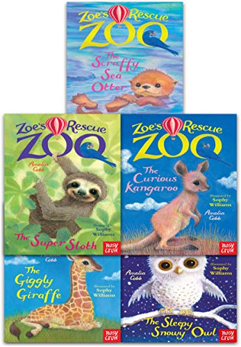 Zoe's Rescue Zoo Series Collection Amelia Cobb 5 Books Set by Amelia ...