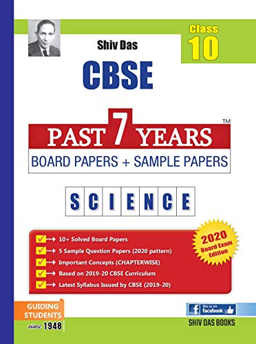Shiv Das CBSE Past 7 Years Board Papers and Sample Papers for Class 10 ...