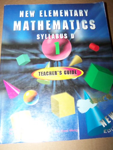 New Elementary Mathematics Syllabus D Teacher's Guide by Sin Kwai Meng ...