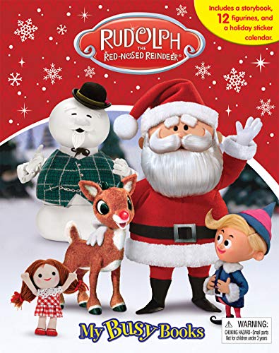 Rudolph the Red-Nosed Reindeer My Busy Book by Phidal Publishing ...