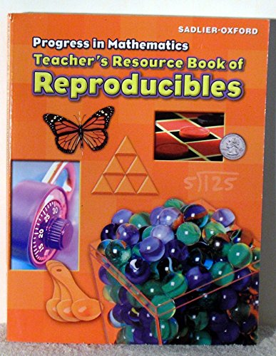 Progress in Mathematics: Teacher's Resource Book of Reproducibles ...