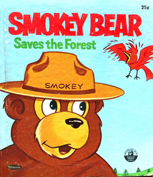 Smokey Bear Saves the Forest (Tell-A-Tale Book) by Kennon Graham ...