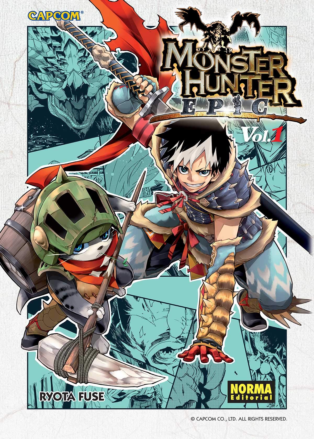 Monster Hunter Epic vol. 1 by Ryuta Fuse | Goodreads