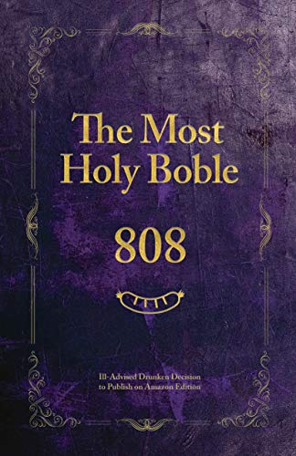 The Most Holy Boble by Nacho Sasha | Goodreads