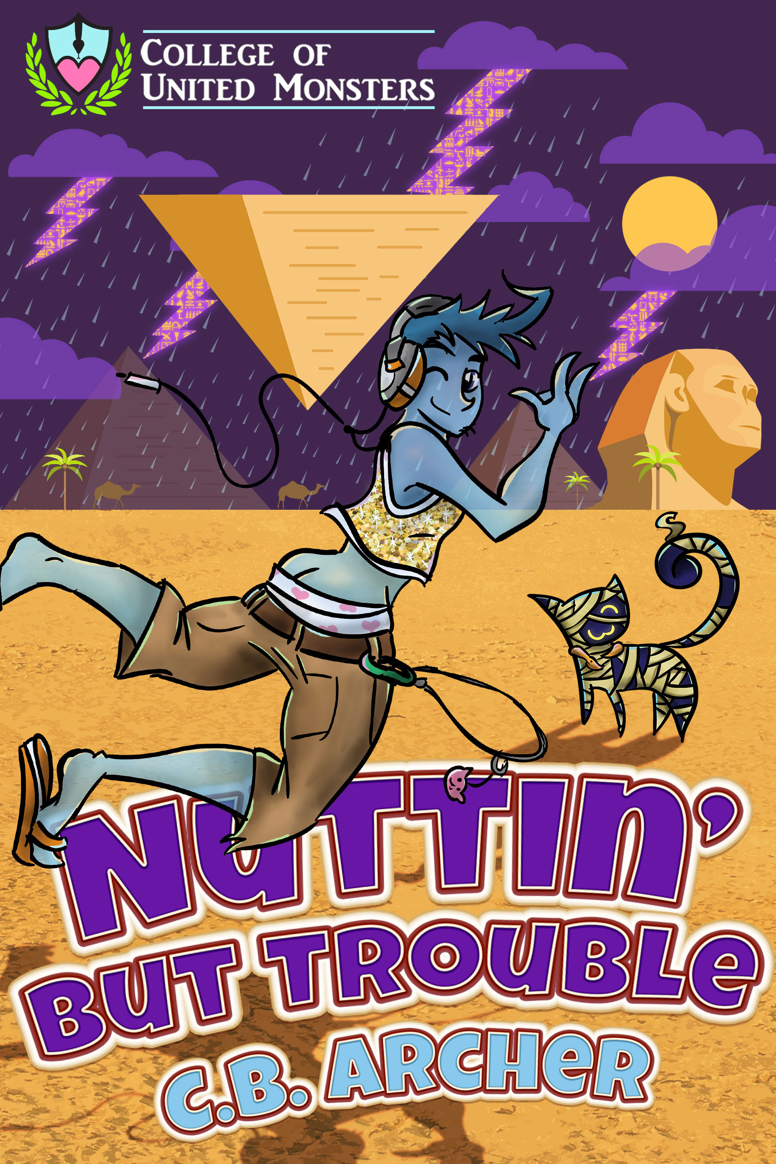 Nuttin' But Trouble (College of United Monsters #4) by C.B. Archer ...