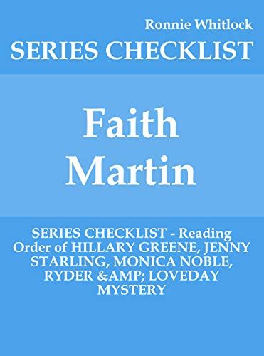 Faith Martin - SERIES CHECKLIST - Reading Order of HILLARY GREENE ...