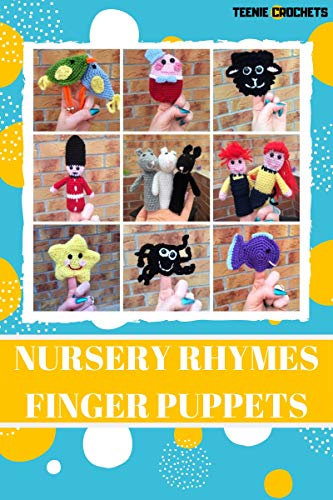 Nursery Rhyme Finger Puppets: Crochet Pattern by Teenie Crochets ...