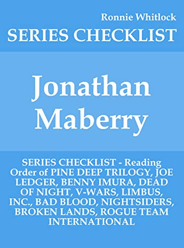 Jonathan Maberry - SERIES CHECKLIST - Reading Order of PINE DEEP ...