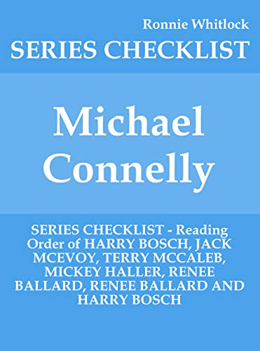 Michael Connelly - SERIES CHECKLIST - Reading Order of HARRY BOSCH ...