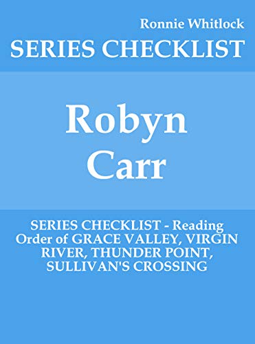 Robyn Carr - SERIES CHECKLIST - Reading Order of GRACE VALLEY, VIRGIN ...