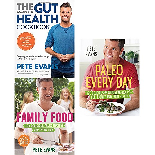 gut health cookbook, family food and paleo every day 3 books collection ...