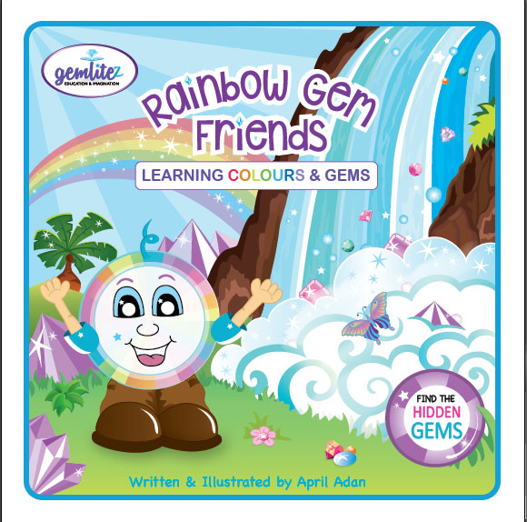 Rainbow Gem Friends: Learning Colours & Gems by April Adan | Goodreads