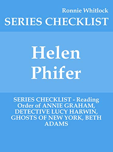 Helen Phifer - SERIES CHECKLIST - Reading Order of ANNIE GRAHAM ...