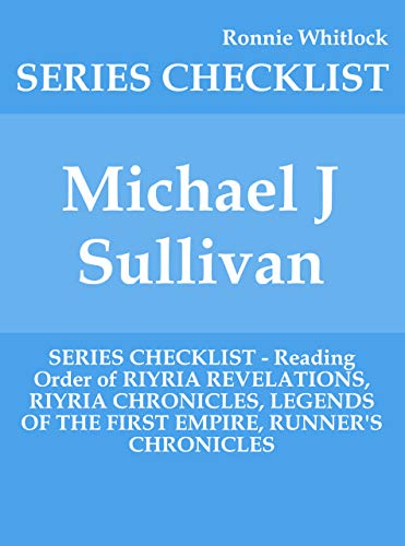 Michael J Sullivan - SERIES CHECKLIST - Reading Order of RIYRIA ...