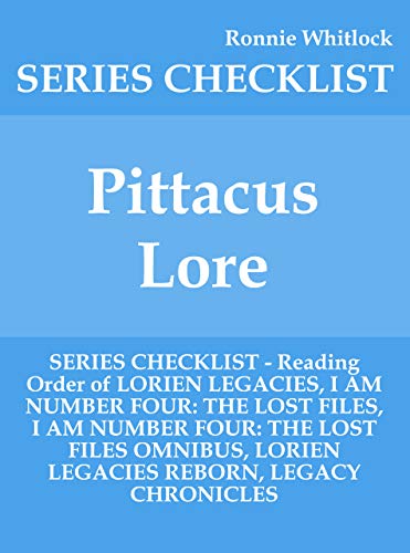 Pittacus Lore - SERIES CHECKLIST - Reading Order of LORIEN LEGACIES, I ...