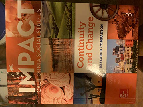Impact California Social Studies Continuity and Change Research ...