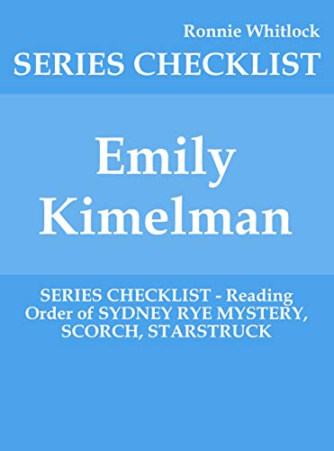 Emily Kimelman - SERIES CHECKLIST - Reading Order of SYDNEY RYE MYSTERY ...