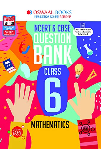 Oswaal NCERT & CBSE Question Bank Class 6 Mathematics Book by Oswaal ...