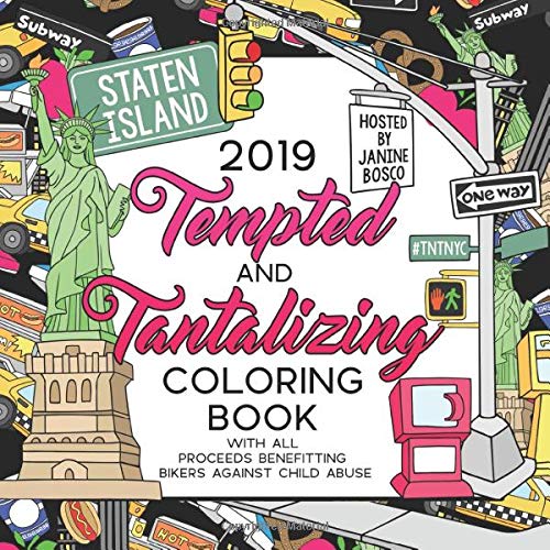 2019 Tempted & Tantalizing Coloring Book: Benefiting Bikers Against ...