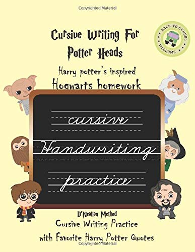 Cursive Writing for Potter Heads: Cursive Writing Practice With ...