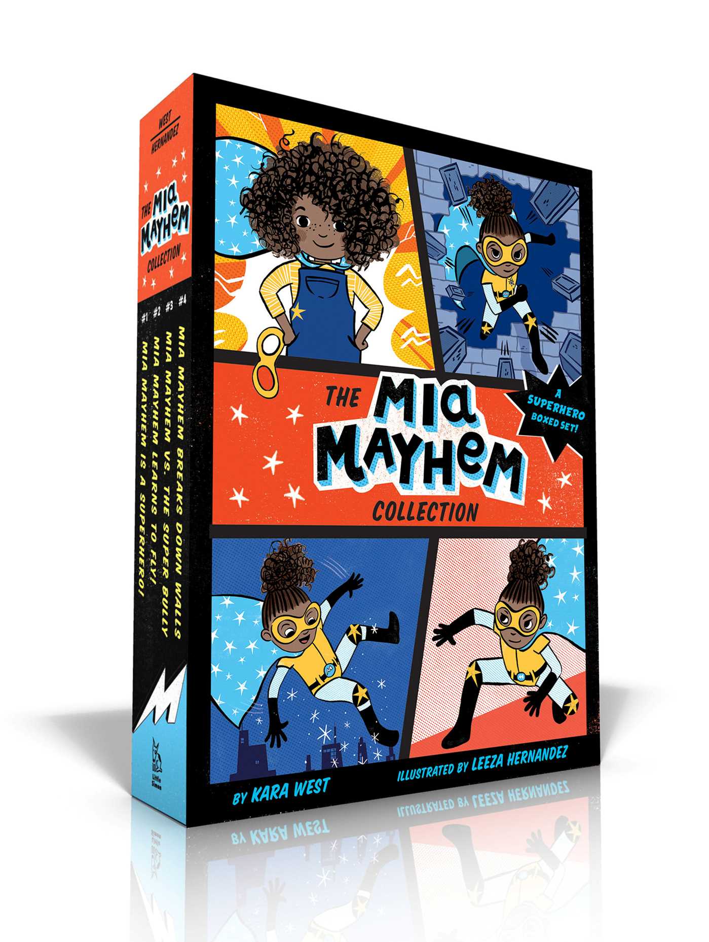 The Mia Mayhem Collection (Boxed Set): Mia Mayhem Is a Superhero!; Mia ...