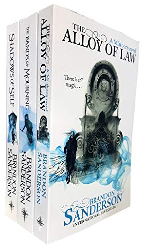 Mistborn Novel Series 3 Books Collection Set by Brandon Sanderson ...